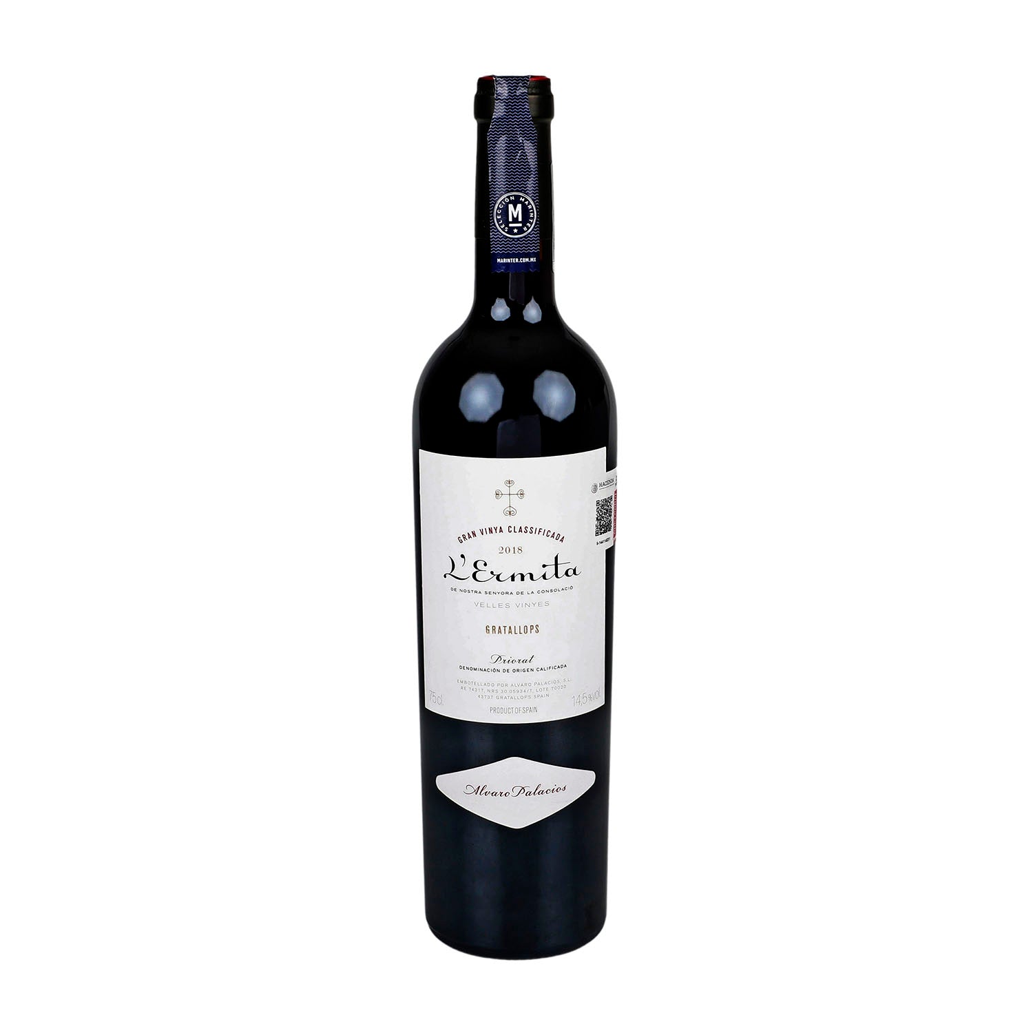 L’Ermita 2018 – Vino Tinto de Álvaro Palacios – Priorat – 750 ml – Antzara