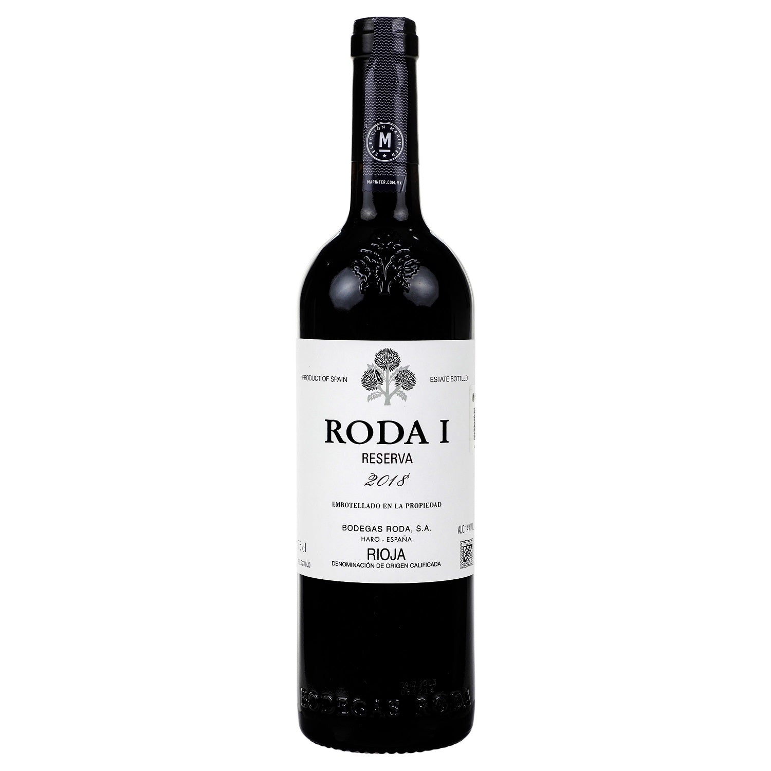 Roda I Reserva 2018 – Vino Tinto Rioja 750 ml – Antzara