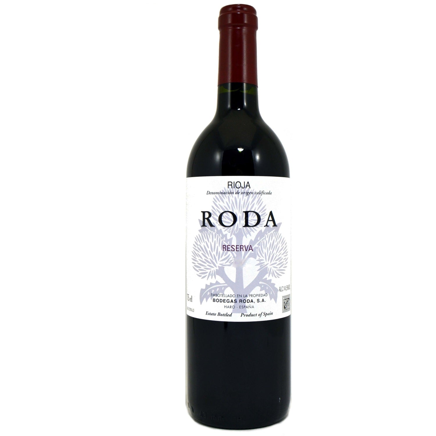 Roda Reserva 2021 – Vino Tinto Rioja DOCa 750 ml – Antzara