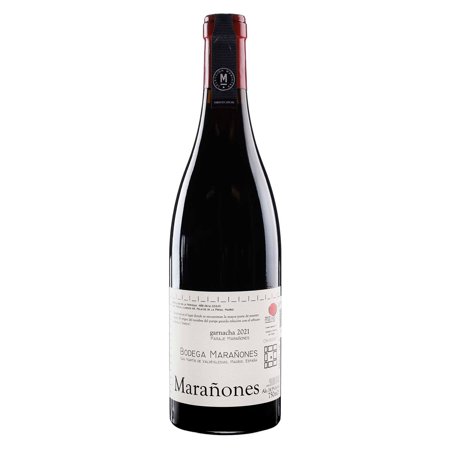 Vino Tinto Marañones 21 de 750 ml | Antzara Gourmet